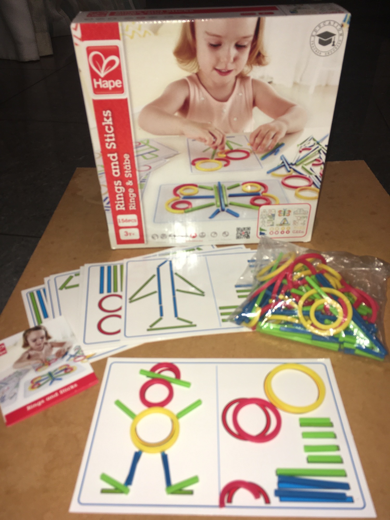 Hape Rings and Sticks Game