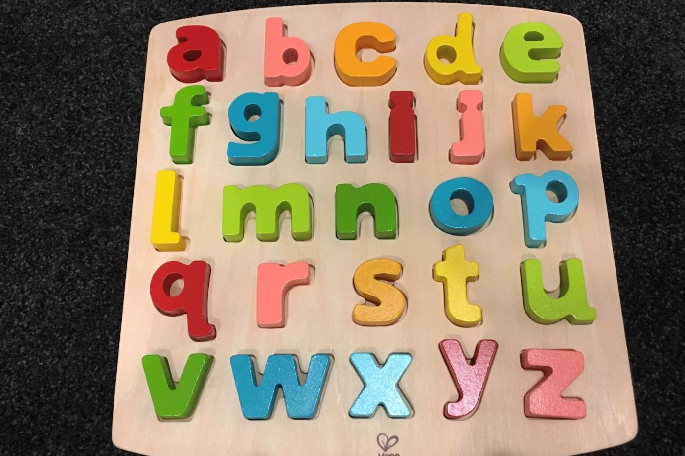 Alphabet lowercase puzzle